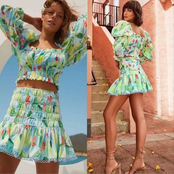 Charo Ruiz | Skirts | Charro Ruiz Ibiza Skirt Set Sxs | Poshmark